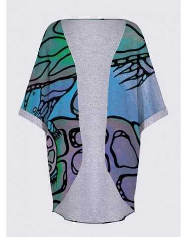 Oprah Cardigan "Carried Away Under The Blue Moon"